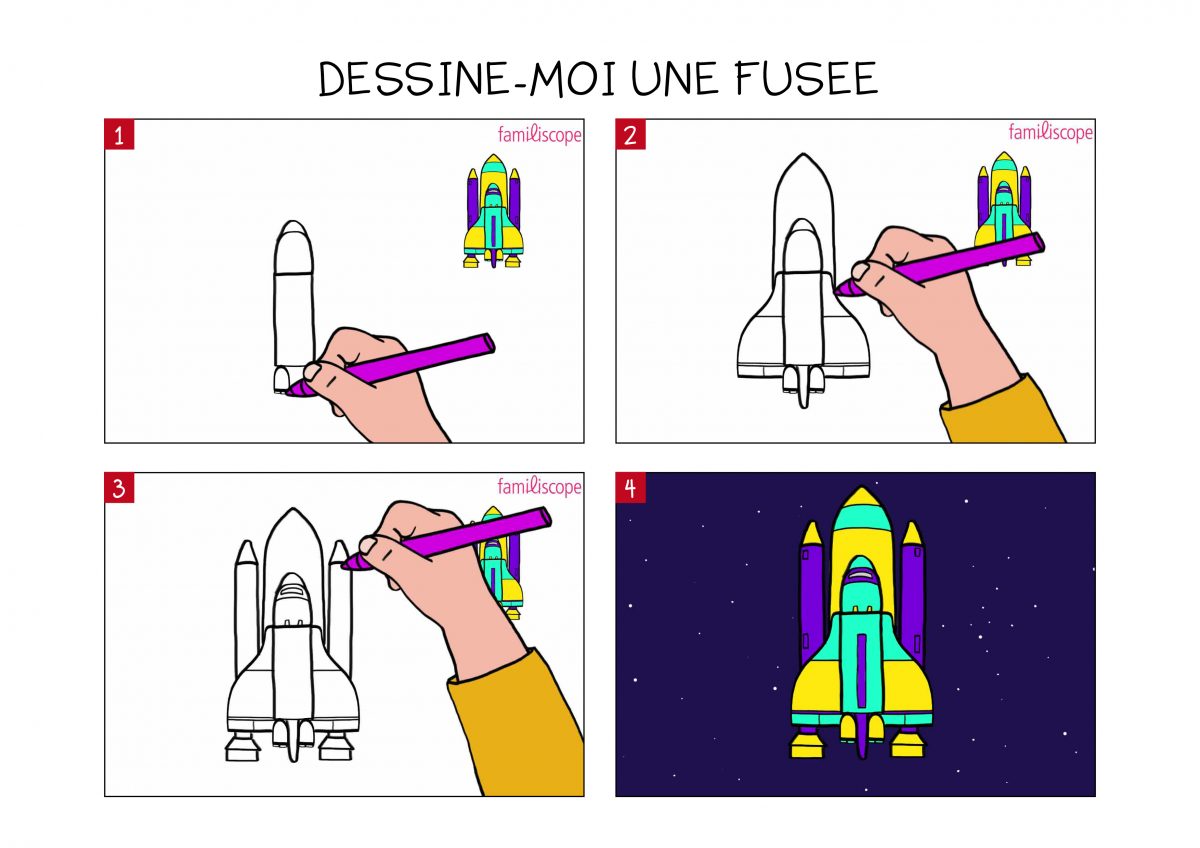 Fusée À Imprimer - PrimaNYC.com