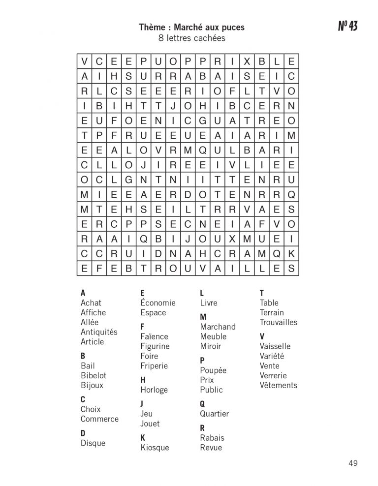 Jeux Des Mots Cachés - PrimaNYC.com