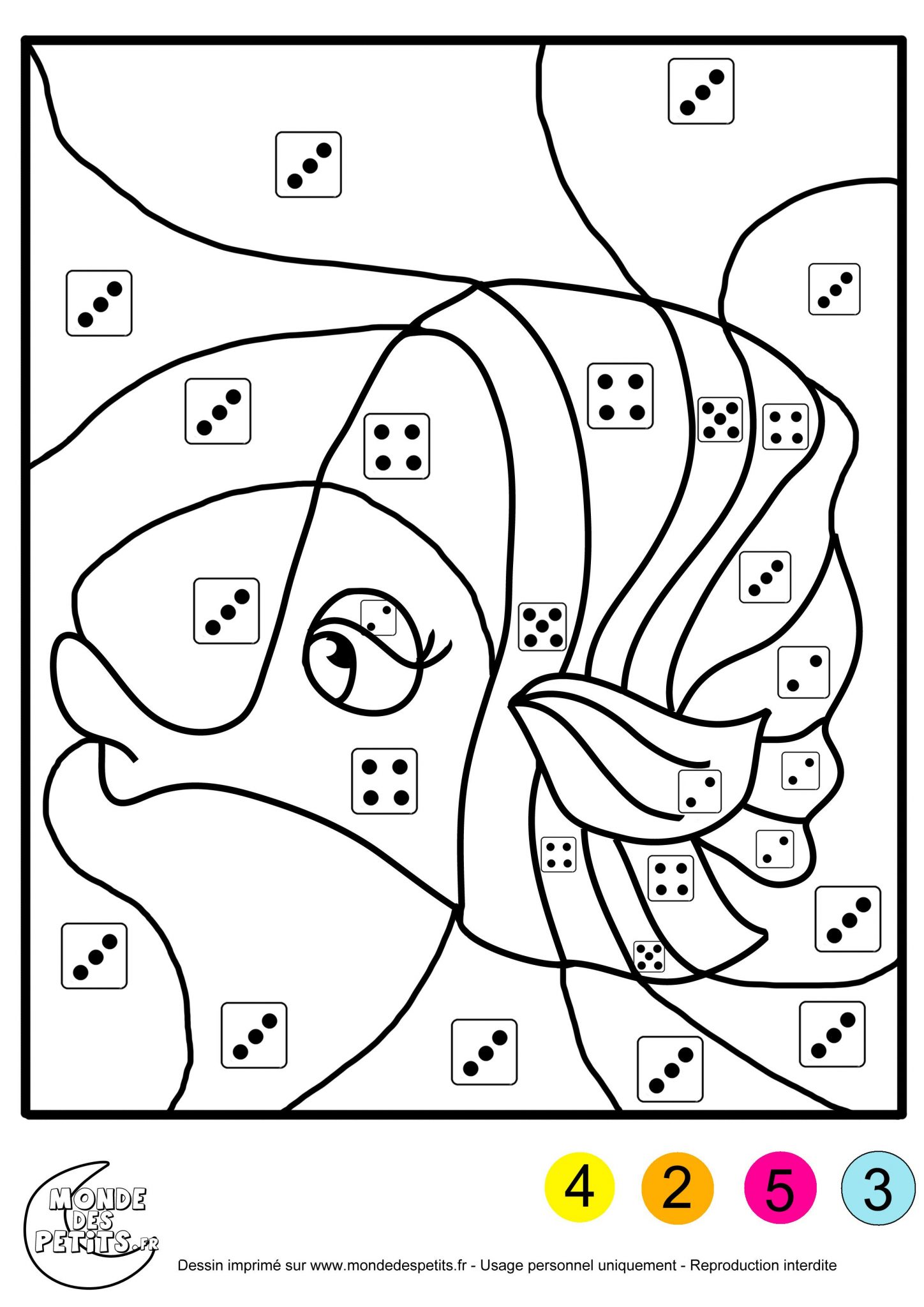 Coloriage Codé Maternelle | PrimaNYC.com