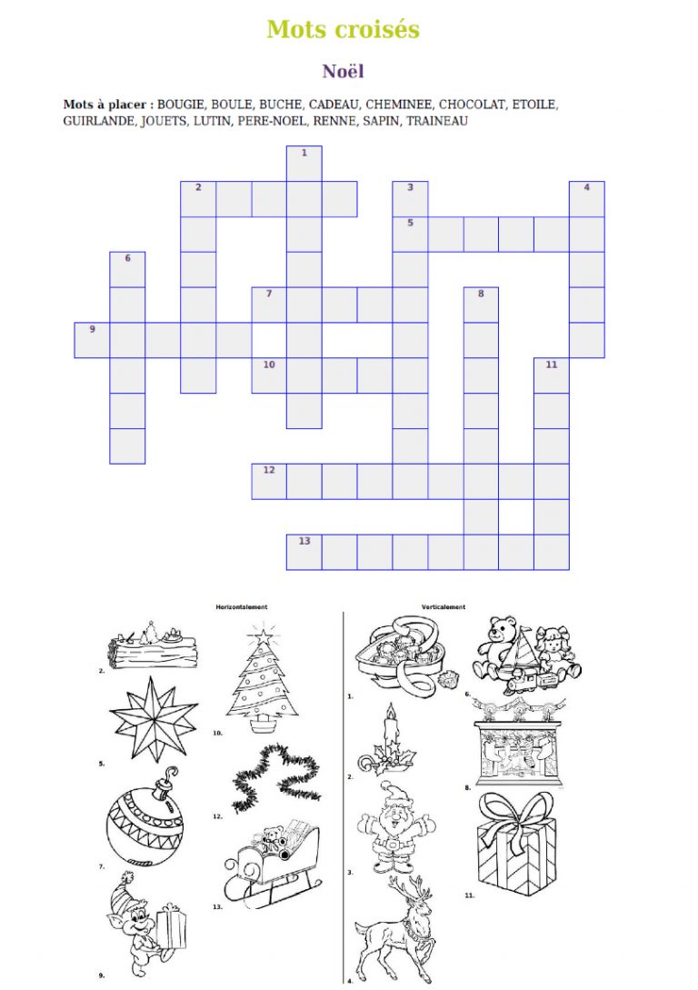 Mots Croisés Gratuits À Imprimer Cycle 3 | PrimaNYC.com