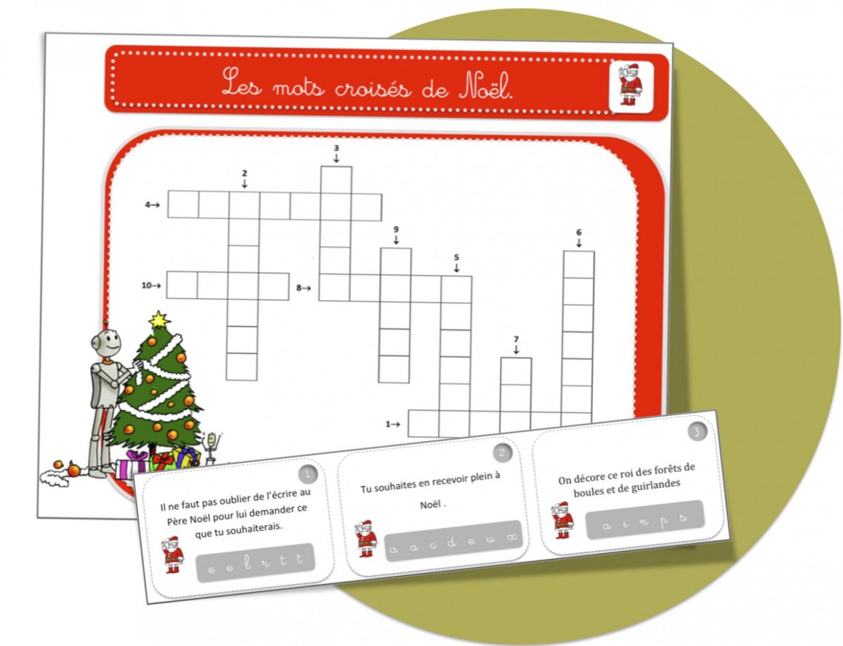 Mots Croisés Noel - PrimaNYC.com