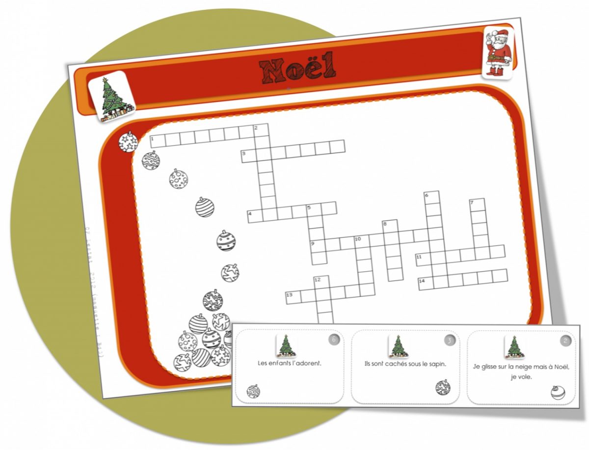 Mots Croisés Noel - PrimaNYC.com