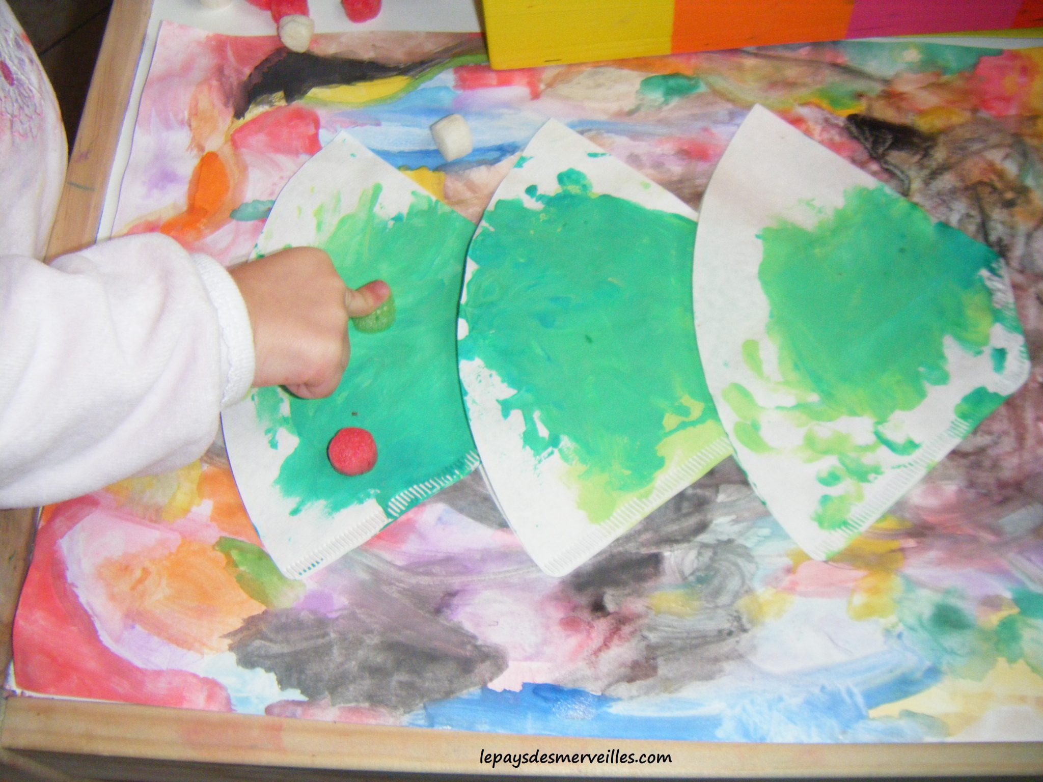 Sapin Collectif | Deco Noel Maternelle, Décoration Noel pour Activité ...